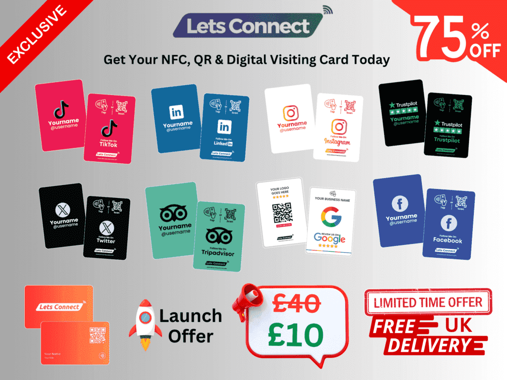 🚀 NFC Business Cards - Tap & Share Instantly | Lets Connect