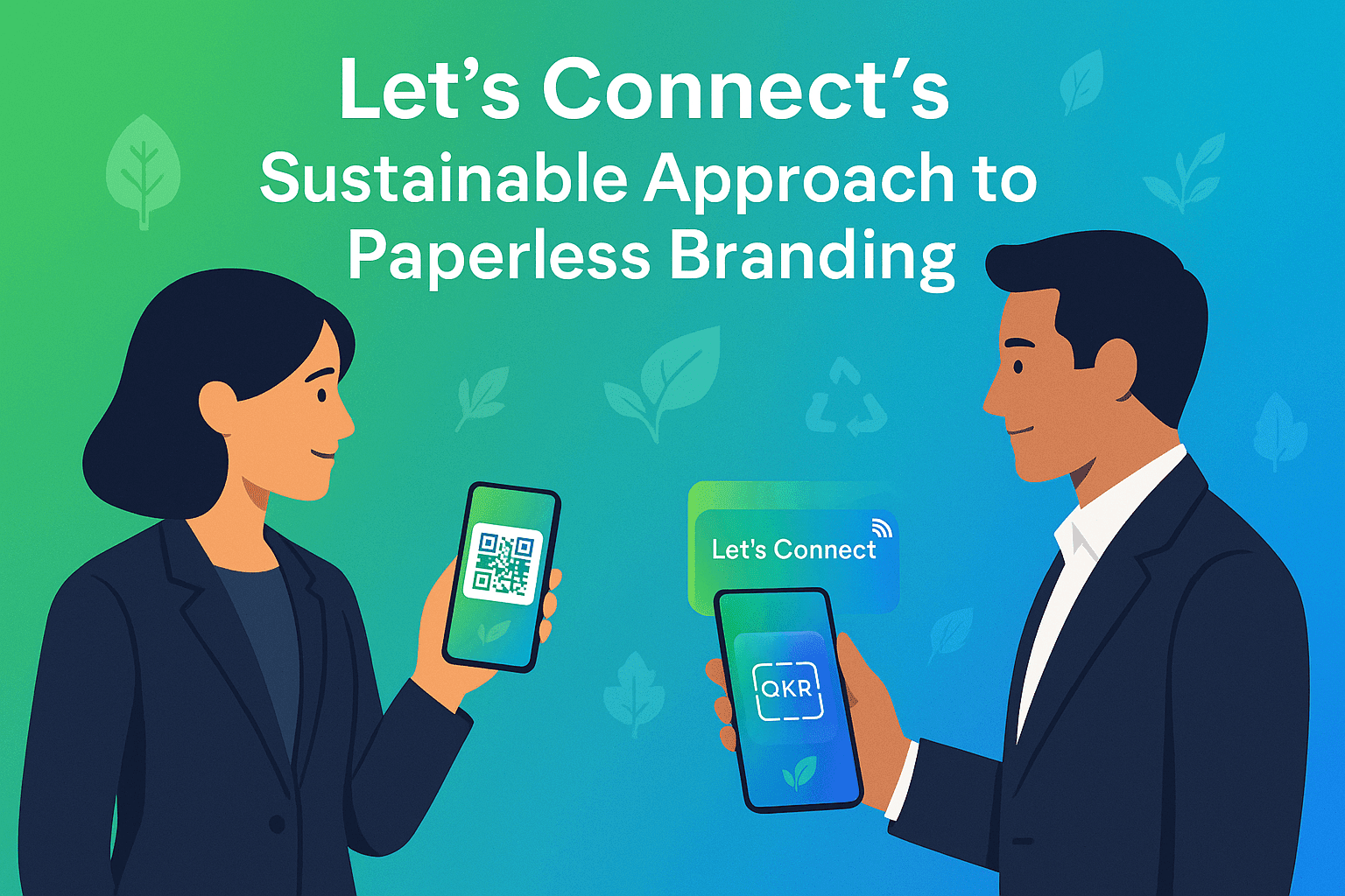 Let’s Connect: Leading the Way in Paperless, Sustainable Branding